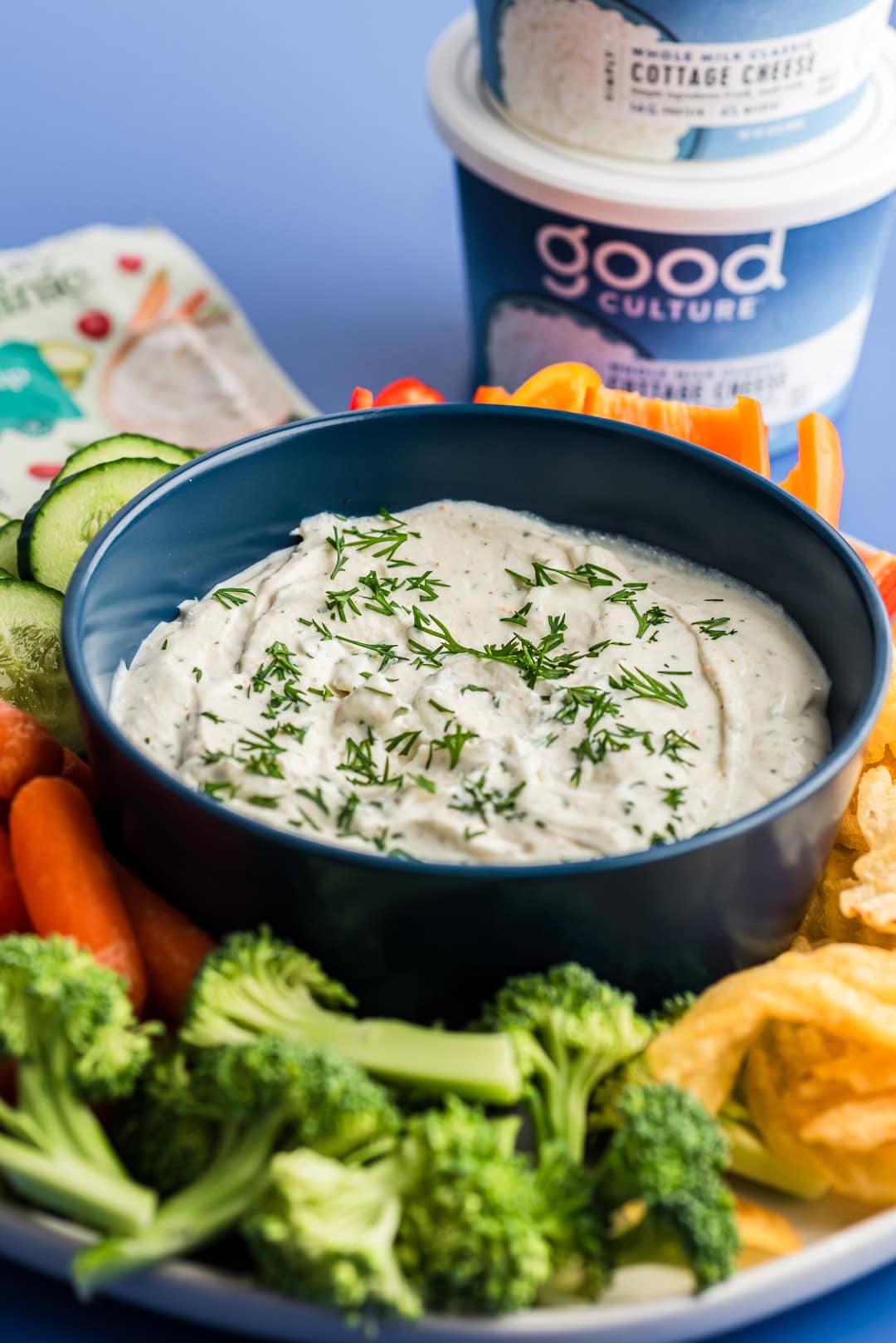 Cottage Cheese Ranch Dip - Good Culture