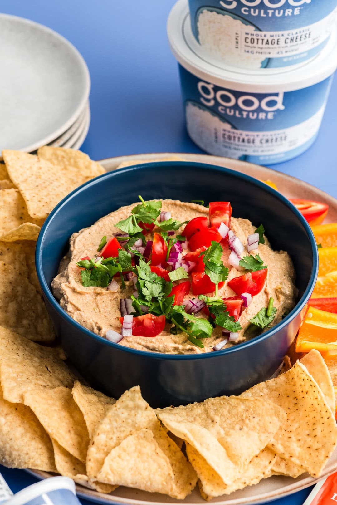 Cottage Cheese Taco Seasoning Dip - Good Culture