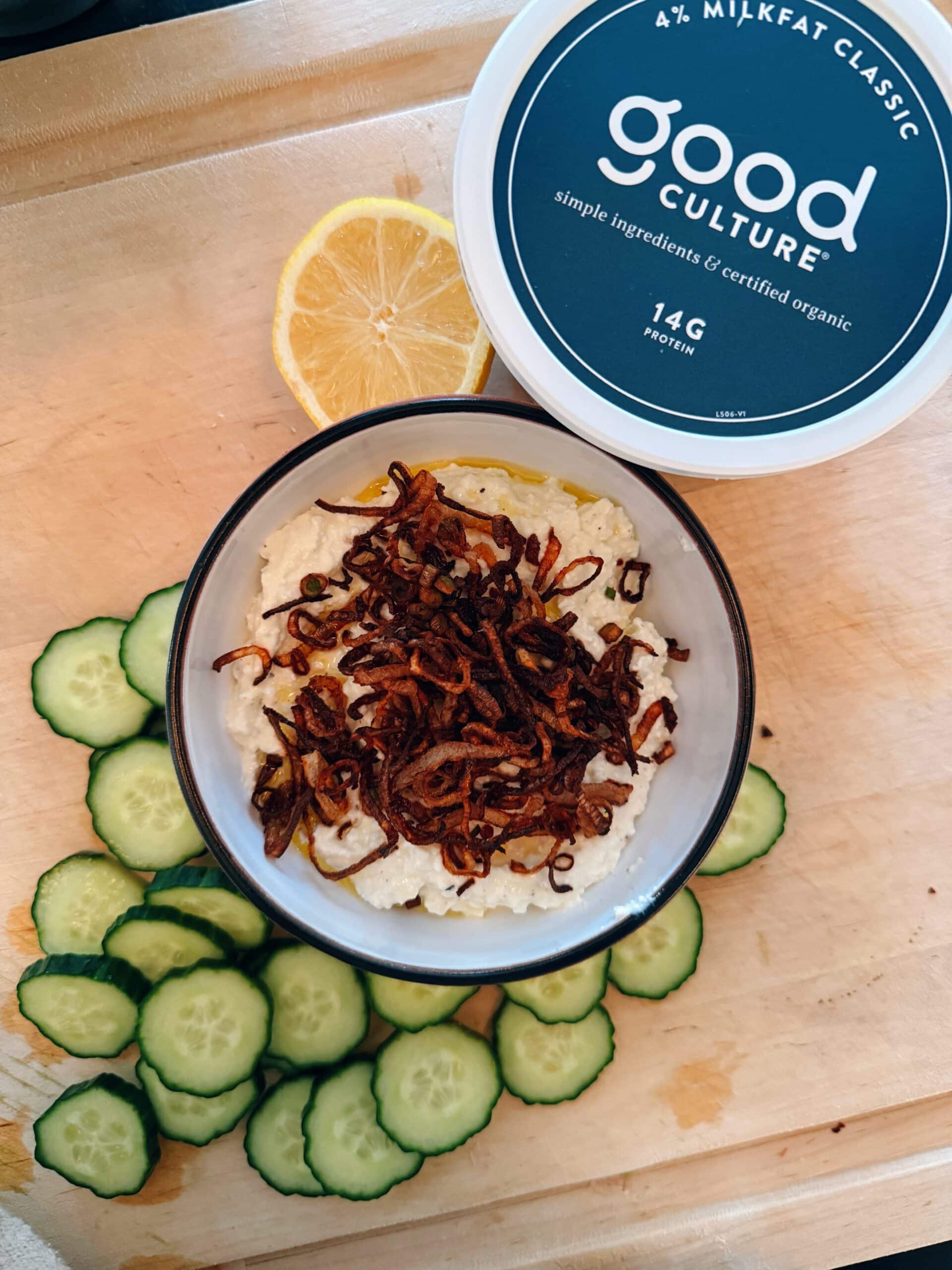Crispy Shallot Dip - Good Culture